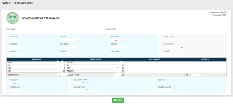 How to download TS Employee Pay Slip || IFMIS in 2023 – TS Employee