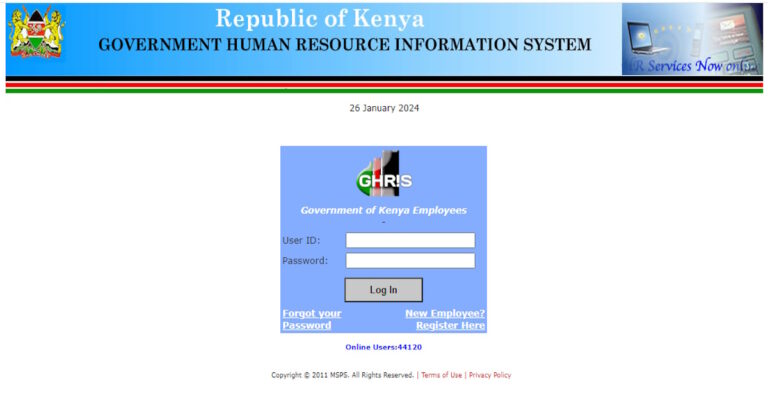 GHRIS Pay Slip Download 2024 at www.ghris.go.ke – TS Employee